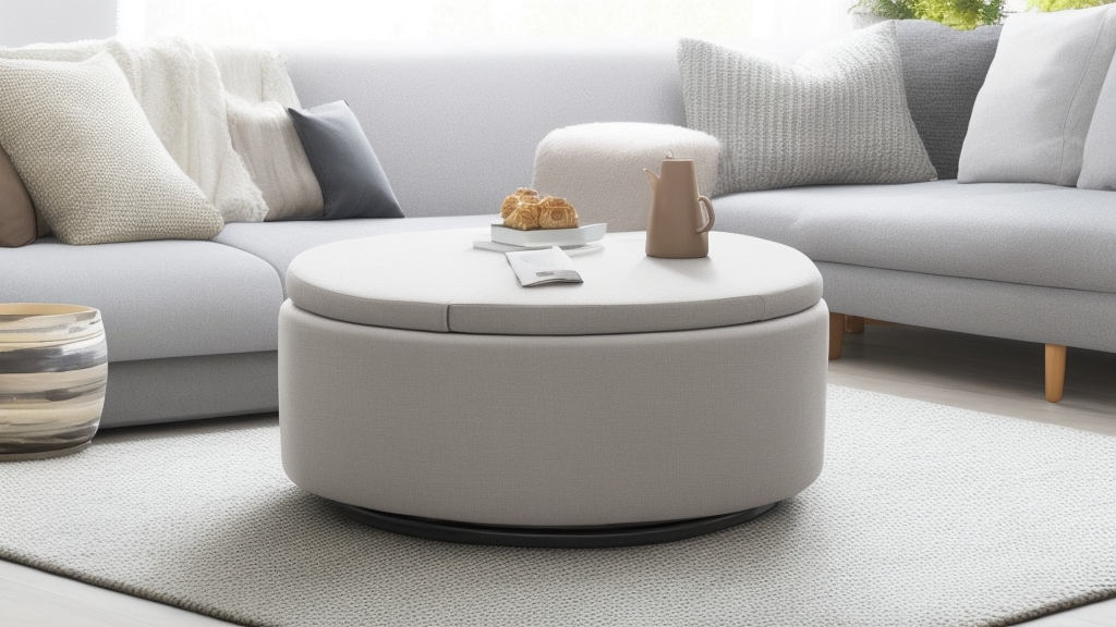 Transform Your Living Room: The Secret Benefits of Fabric Ottoman ...